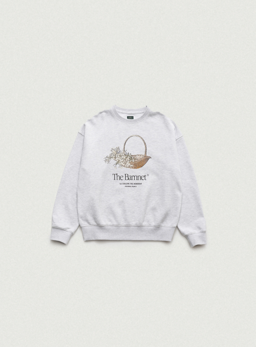 더바넷(THEBARNNET) Flower Basket Sweat Shirt - 사이즈 & 후기 | 무신사