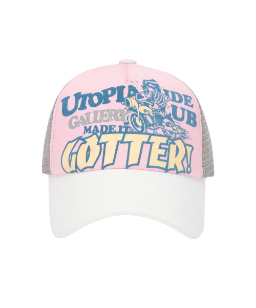 가터갤러리(GOTTER GALLERY) UTOPIA RIDE CLUB MESH CAP_PK - 사이즈 & 후기 | 무신사