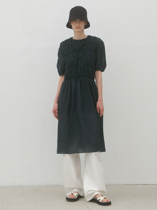 아틀리에 나인(ATELIER NAIN) POME SMOKING PUFF DRESS(OP-6195) - 사이즈 & 후기 | 무신사