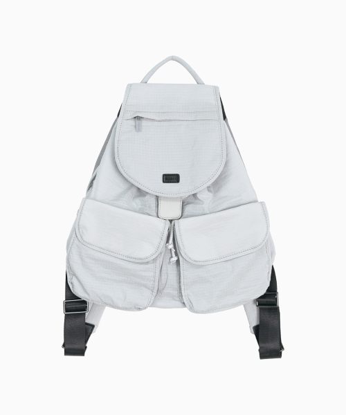 오헤시오(OHESHIO) TWO POCKET BACKPACK, LIGHT GRAY - 사이즈 & 후기 | 무신사