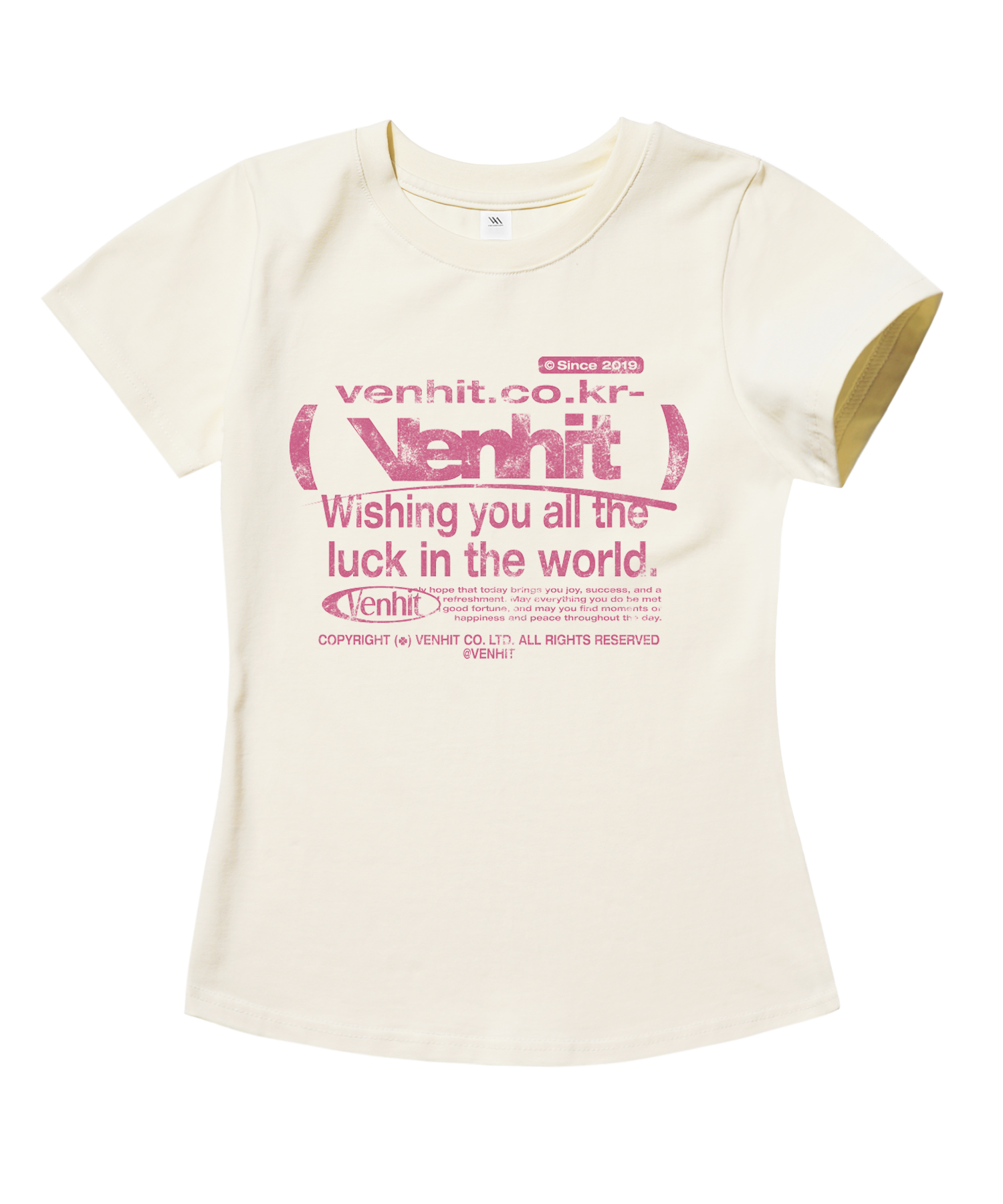 VENHIT Wishful 修身短袖T恤 (Creatrip)