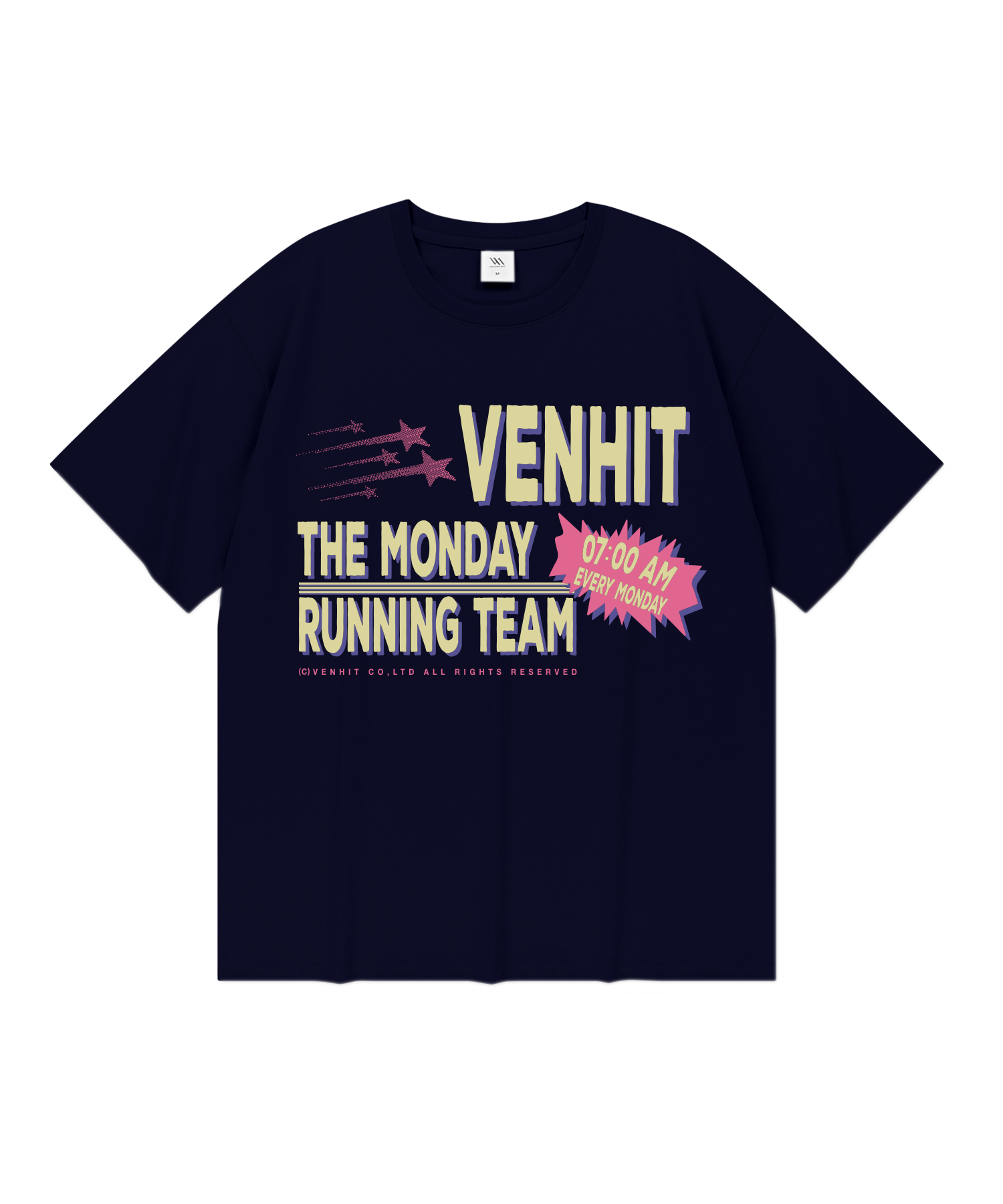 VENHIT 7AM 寬鬆短袖T恤 (Creatrip)