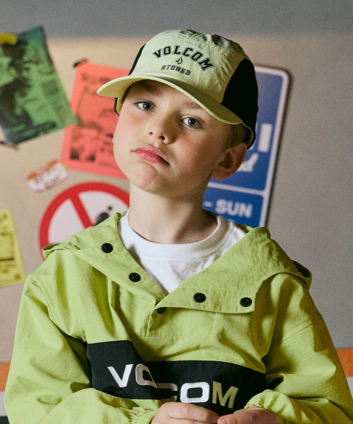 볼컴 키즈(VOLCOM KIDS) 배색 캠프캡 D5S025 - 사이즈 & 후기 | 무신사