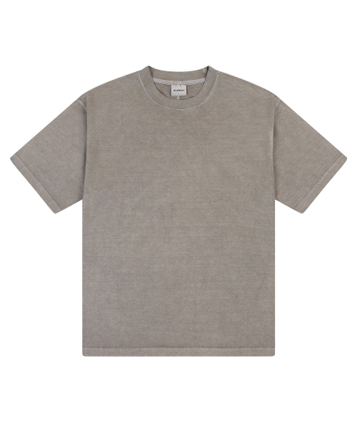 에이던엠(ADERNM) SCORIA DYED BACK PANEL T-SHIRTS Ver.1 (GRAY) - 사이즈 & 후기 | 무신사