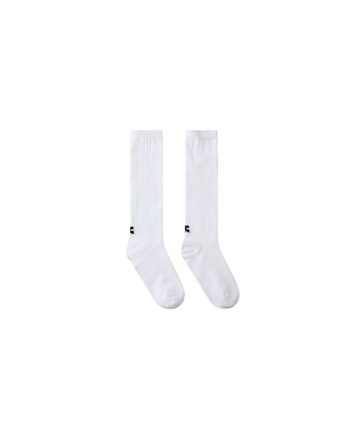 레스트앤레크레이션(REST&RECREATION) LOGO RIBBED LONG SOCKS - WHITE - 사이즈 & 후기 | 무신사