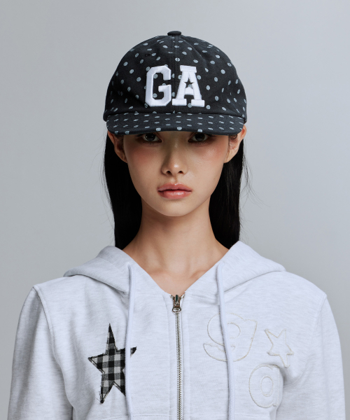 가터갤러리(GOTTER GALLERY) GA DOT 6-PANEL CAP_WHITE - 사이즈 & 후기 | 무신사