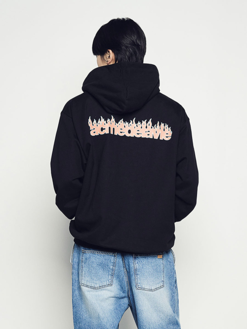 아크메드라비(ACME DE LA VIE) ADLV FIREWORKS LOGO HOODIE BLACK - 사이즈 & 후기 | 무신사