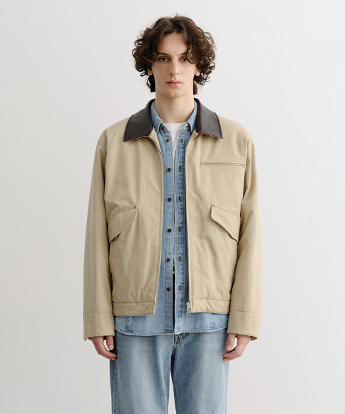 던스트 포 맨(DUNST FOR MEN) VINTAGE PADDED WORK JACKET_UNISEX_UDJU5C108 ...