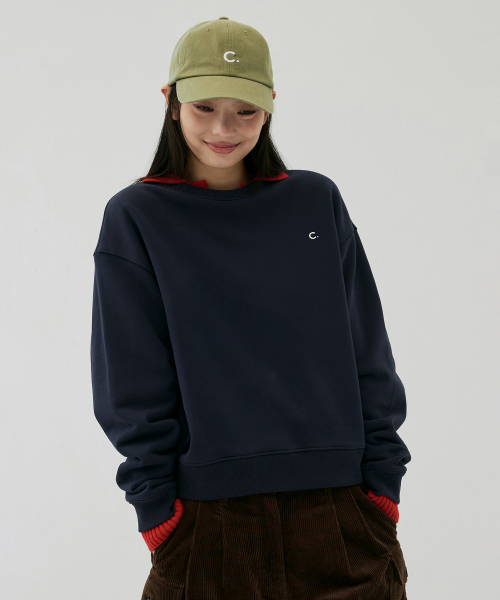 클로브(CLOVE) [25FW clove] New Active Sweatshirt_Women (Dark Navy) - 사이즈 & 후기 | 무신사