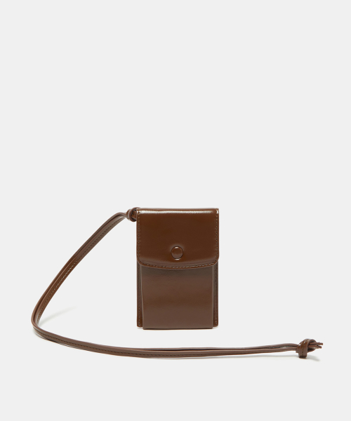쿠론(COURONNE) Buttony Card Wallet_RCWGX25642BRX - 사이즈 & 후기 | 무신사
