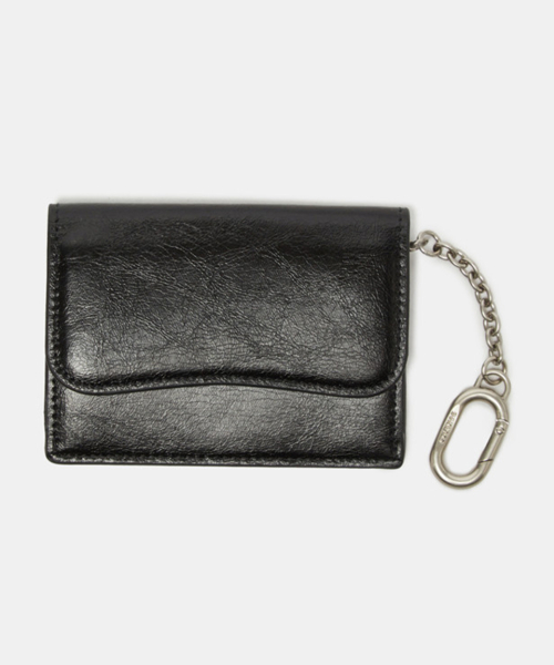 쿠론(COURONNE) Billo Flat Card Wallet_RCWGX25645BKX - 사이즈 & 후기 | 무신사
