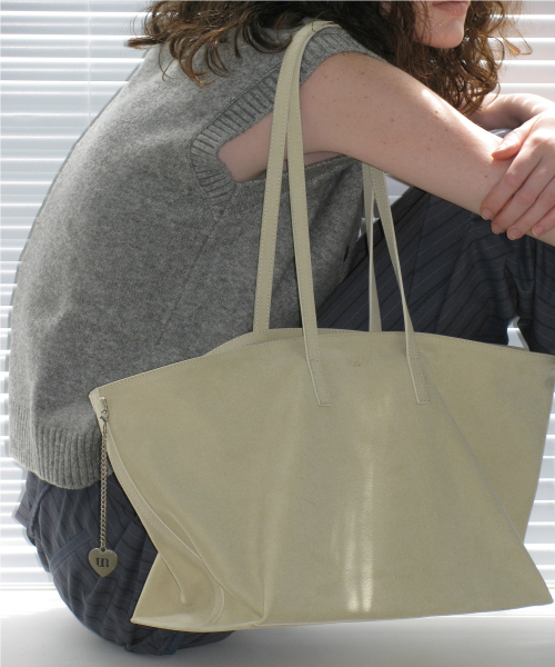 언타이디(UNTIDY) Slouch Shopper Bag Suede Sand - 사이즈 & 후기 | 무신사