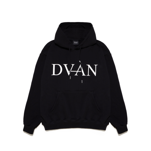 드반(DVÀN) DVAN WHITE BIG NEON SIGN HOODIE - 사이즈 & 후기 | 무신사