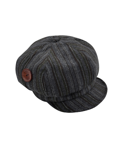 미레코(MIRECO) SIDE BUTTON HAT KHAKI GREY - 사이즈 & 후기 | 무신사