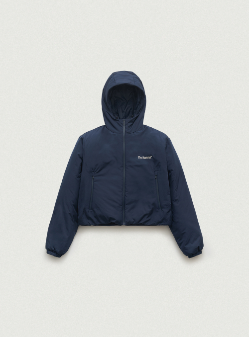 더바넷(THEBARNNET) Clo Cropped Puffer Jacket_Navy - 사이즈 & 후기 | 무신사