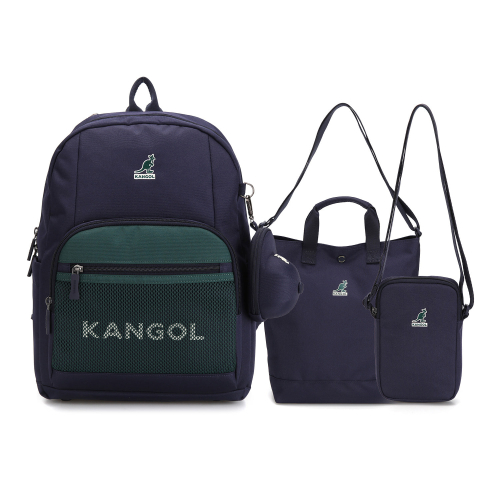캉골키즈(KANGOL KIDS) 아덴 백팩 세트 SE 0805 네이비 - 사이즈 & 후기 | 무신사