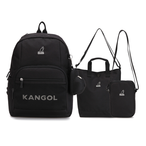 캉골키즈(KANGOL KIDS) 아덴 백팩 세트 SE 0805 블랙 - 사이즈 & 후기 | 무신사