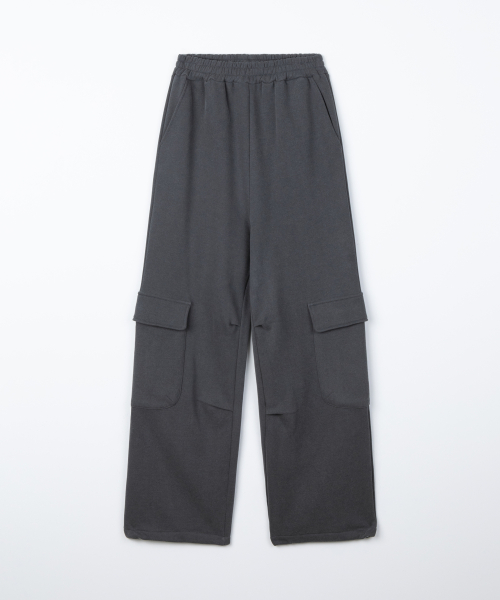 디앤드퀘스천(THEENDQUESTION) Pigment cargo training pants / DARK GRAY - 사이즈 ...