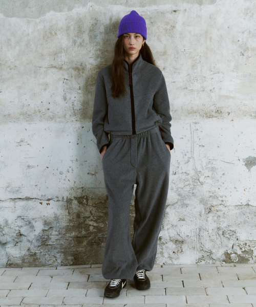 프리터(FRITUR) Soft Fleece Pants Grey_F254PT04 - 사이즈 & 후기 | 무신사