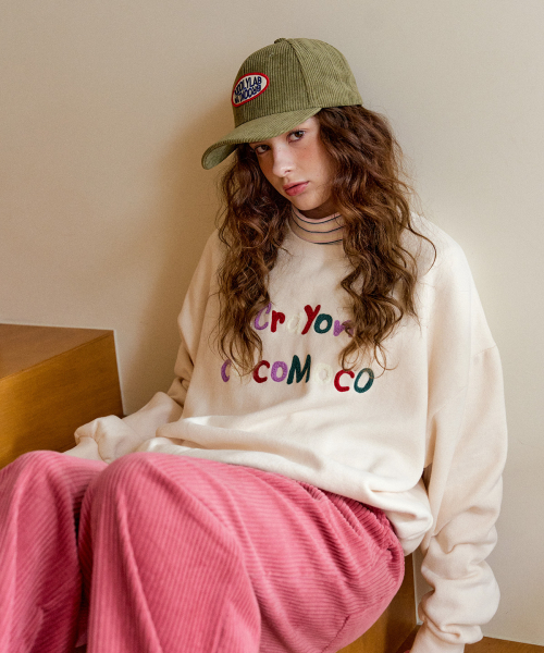 코코모코(COCOMOCO) [ADULT] 크레용 부클 맨투맨 - 사이즈 & 후기 | 무신사