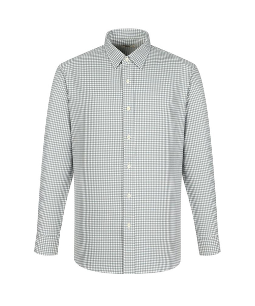 닥스셔츠(DAKS SHIRTS) 기모 스몰 깅엄체크 스트레치 셔츠 민트 - 사이즈 & 후기 | 무신사