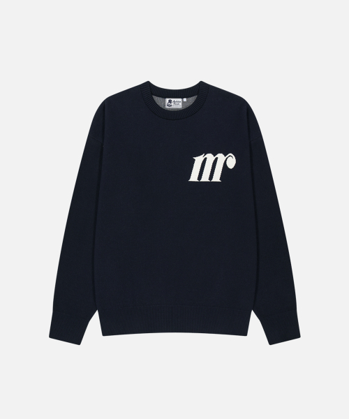 맨하탄레코즈(MANHATTAN RECORDS) MR Gramophone Graphic Knit - Navy - 사이즈 & 후기 ...