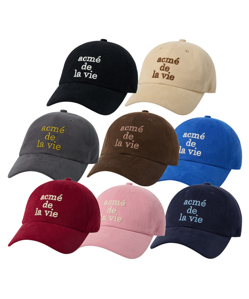 아크메드라비(ACME DE LA VIE) COTTON NAPPING 3D EMBO BALL CAP(8COLOR) - 사이즈 ...