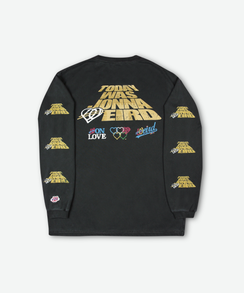 위얼드월드(WEIRDWORLD) JONNA WEIRD 피그먼트 롱슬리브 - 사이즈 & 후기 | 무신사