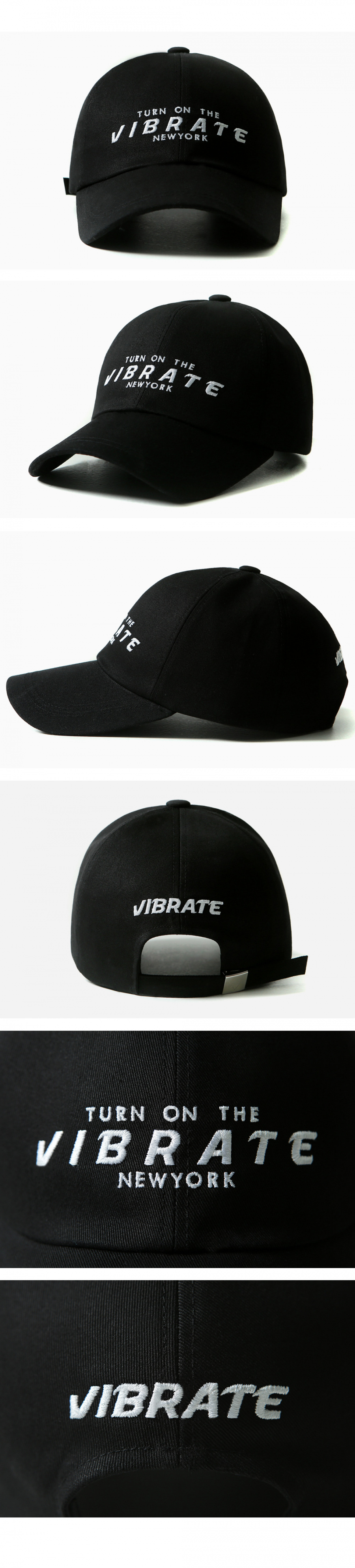 [玟星] VIBRATE SPACE BALL CAP 黑色棒球帽 | MOOFASHION for MOO 木時尚