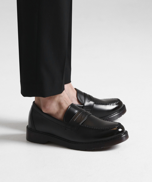 MUSINSA | PASCOROZEN MS2356 Penny Loafer Dorus Black [250~280MM]