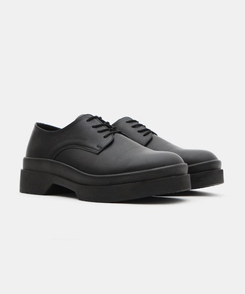 MUSINSA | PASCOROZEN MS3103 Fisher Double Sole Derby Shoes Black [250 ...