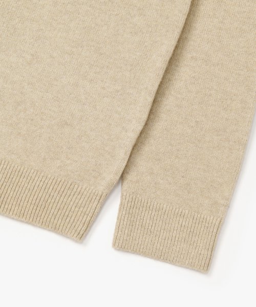 MUSINSA | LEMARD Round Basic Heavy Knit - Sand