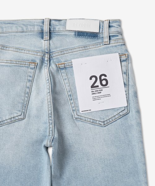 MUSINSA | REDONE 90S High Rise Ankle Cropped Denim Pants - Kam Waters ...
