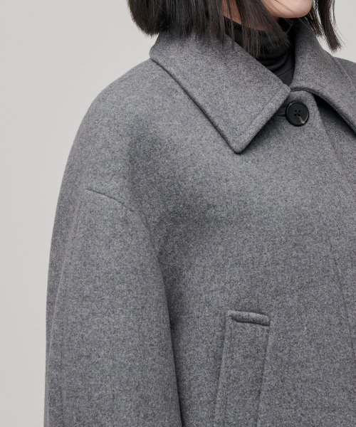 MUSINSA | MUSINSA STANDARD WOMAN Women's Cashmere Blend Short Mac Coat ...