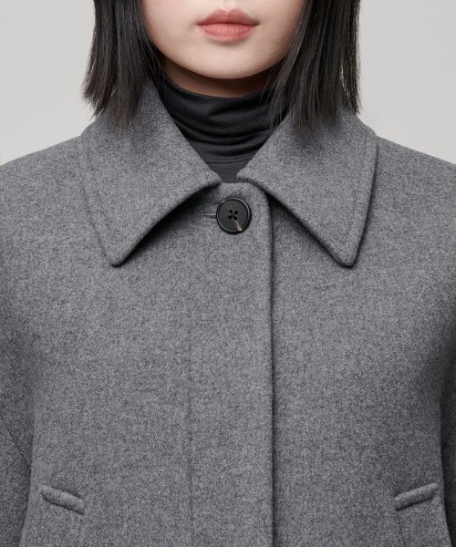 MUSINSA | MUSINSA STANDARD WOMAN Women's Cashmere Blend Short Mac Coat ...