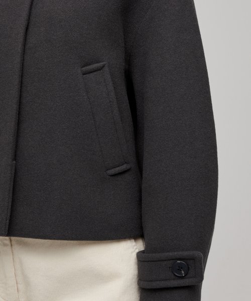 MUSINSA | MUSINSA STANDARD WOMAN Women's Cashmere Blend Short Mac Coat ...