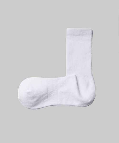 MUSINSA | MUSINSA STANDARD Lightweight Right Angle Crew Socks 7 Pack [White]