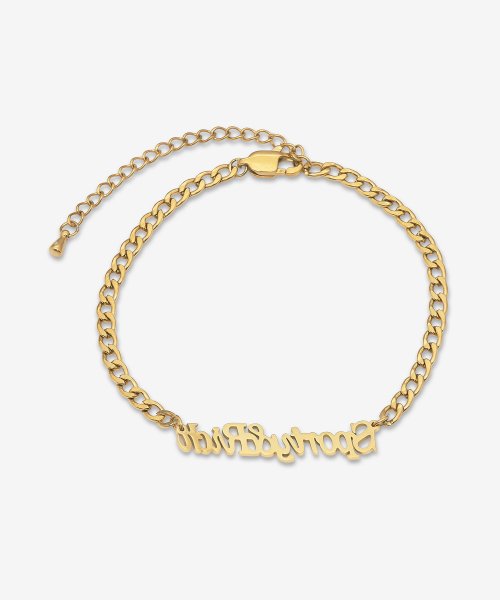 MUSINSA | SPORTY&RICH SR Chain Link Bracelet - Gold / AC483GO