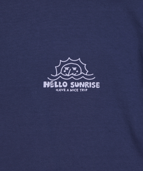 MUSINSA | TIMCOMIX [TIMCOMIX x HELLO SUNRISE] COMIX ON THE BEACH SS P.BLUE
