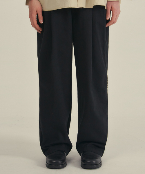 MUSINSA | WEDNESDAY OASIS Bijo Cotton Wide Washing Pants (5col)