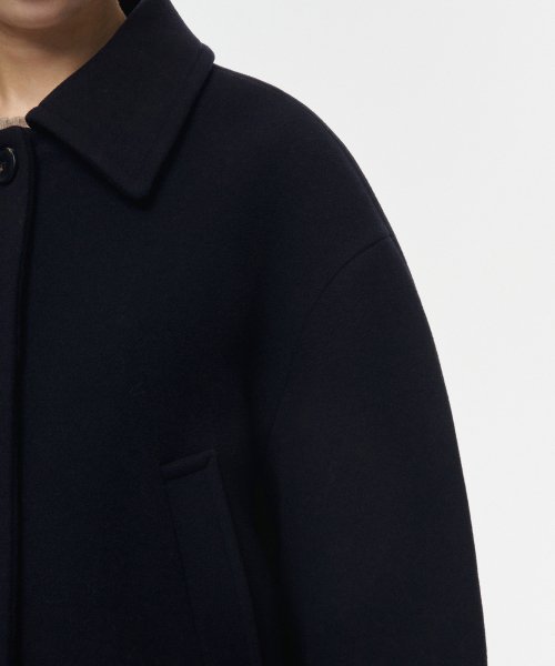 MUSINSA | MUSINSA STANDARD WOMAN Women's Cashmere Blend Short Mac Coat ...