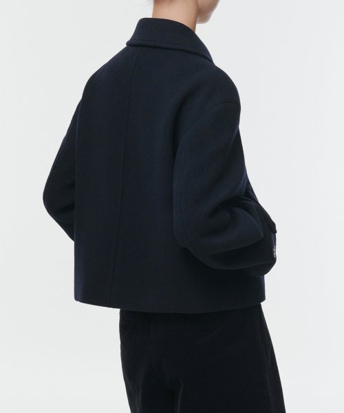 MUSINSA公式 | MUSINSA STANDARD WOMAN Women's Wool Blend Duffel Short Coat ...