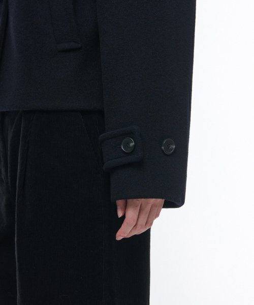 MUSINSA公式 | MUSINSA STANDARD WOMAN Women's Wool Blend Duffel Short Coat ...