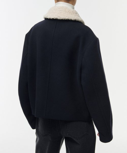 MUSINSA公式 | MUSINSA STANDARD WOMAN Women's Wool Blend Faux Shearling ...