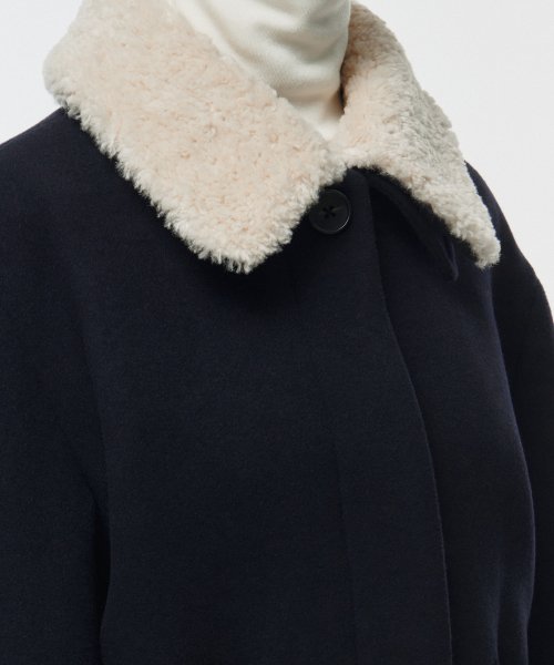 MUSINSA公式 | MUSINSA STANDARD WOMAN Women's Wool Blend Faux Shearling ...