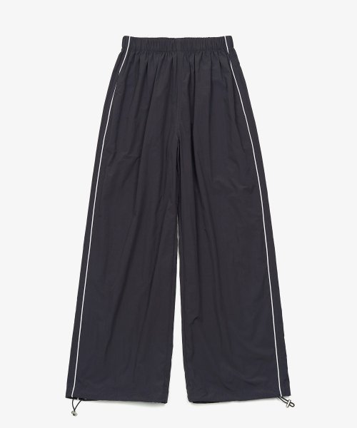 MUSINSA | TOFFEE Piping Line Track String Pants (VINTAGE VIOLET)
