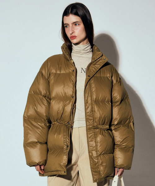 MUSINSA公式 | NICK&NICOLE NN WAIST STRING MIDI DUCK DOWN PADDING_3 COLOR