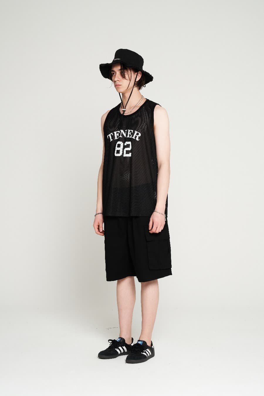 Tener 82 Sleeveless Mesh Rash Guard Black - 감도 깊은 취향 셀렉트샵 29CM