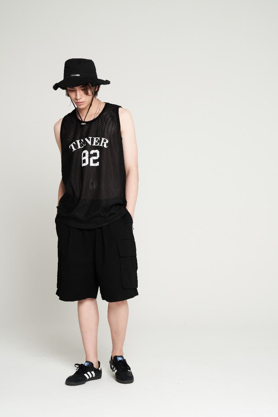 Tener 82 Sleeveless Mesh Rash Guard Black - 감도 깊은 취향 셀렉트샵 29CM