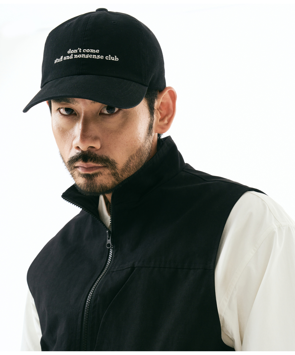 Deep Washed Ball Cap_Black - 감도 깊은 취향 셀렉트샵 29CM